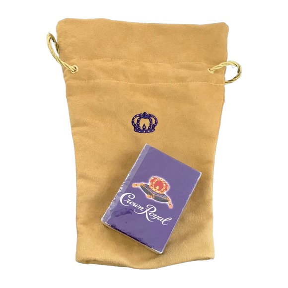 crown royal | Other | Crown Royal Reserve Bag And Crown Royal Playing ...
